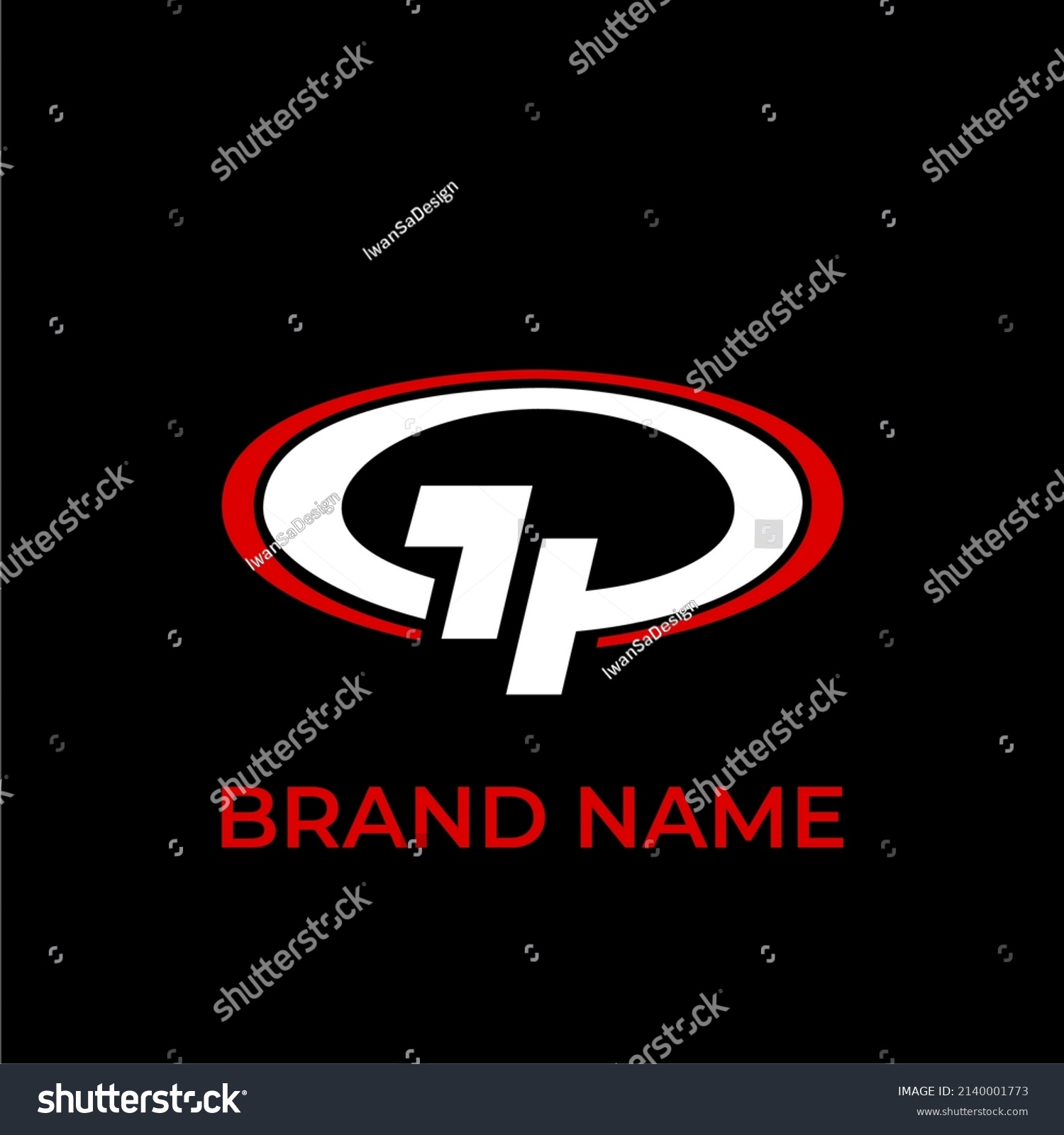 Illustration Vector Graphic Gp Logo Stock Vector (Royalty Free ...