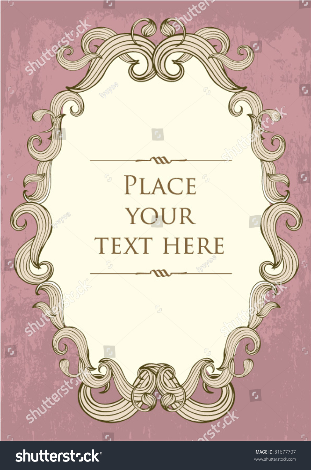 Victorian Frames Borders Printable