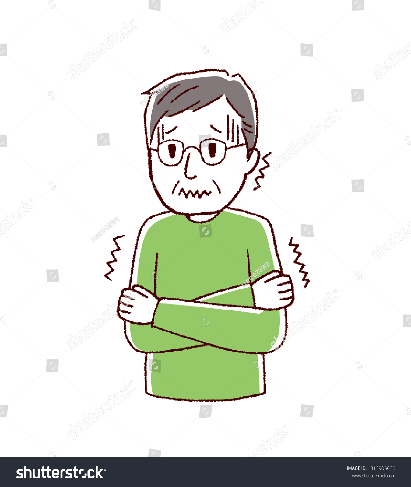 Illustrations That Men Tremble Stock Vector (Royalty Free) 1013905630 ...