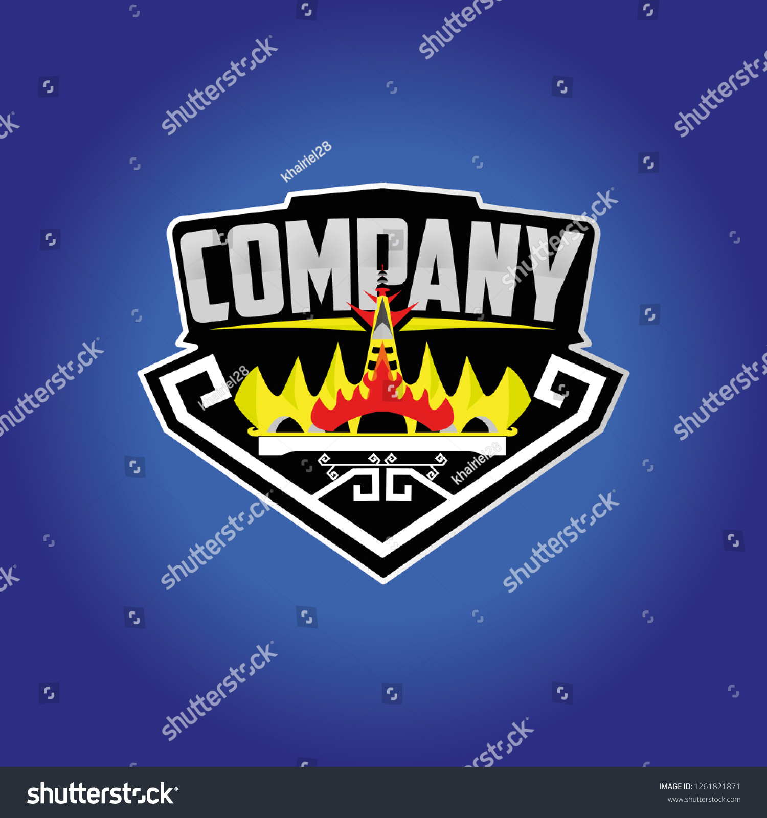 Ilustrator Lampung Logo Stock Vector (Royalty Free) 1261821871 ...