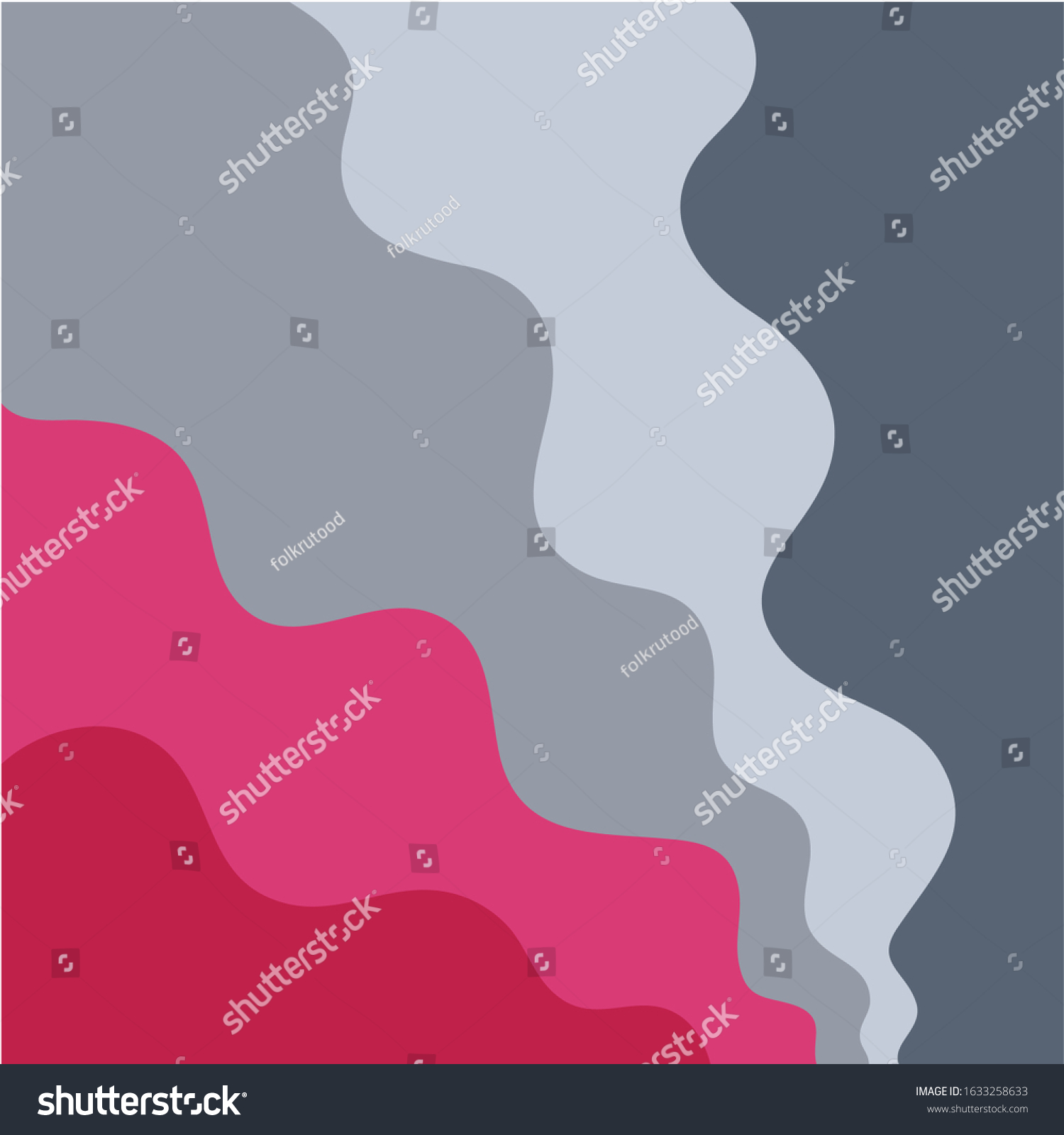 Image Background Color Moire Pattern Curves Stock Vector (Royalty Free ...