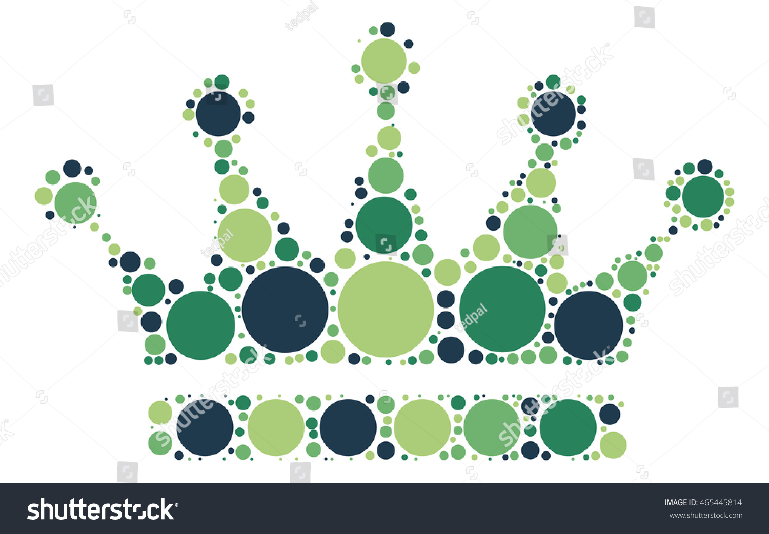 Imperial Crown Shape Vector Design By Stock Vector (Royalty Free ...