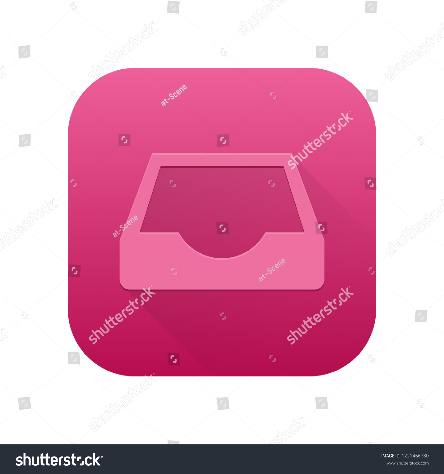 Inbox App Icon Stock Vector (Royalty Free) 1221466780 | Shutterstock