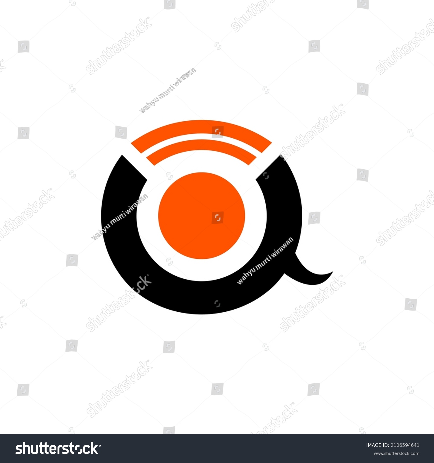 Incomplete Circle Simple Logo Design Stock Vector (Royalty Free ...
