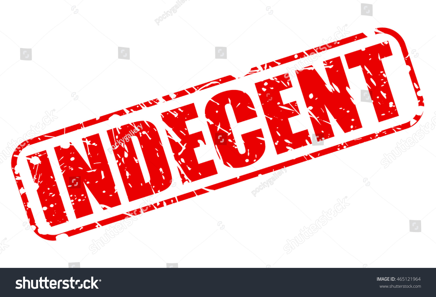 Indecent Red Stamp Text On White: เวกเตอร์สต็อก (ปลอดค่าลิขสิทธิ์ ...