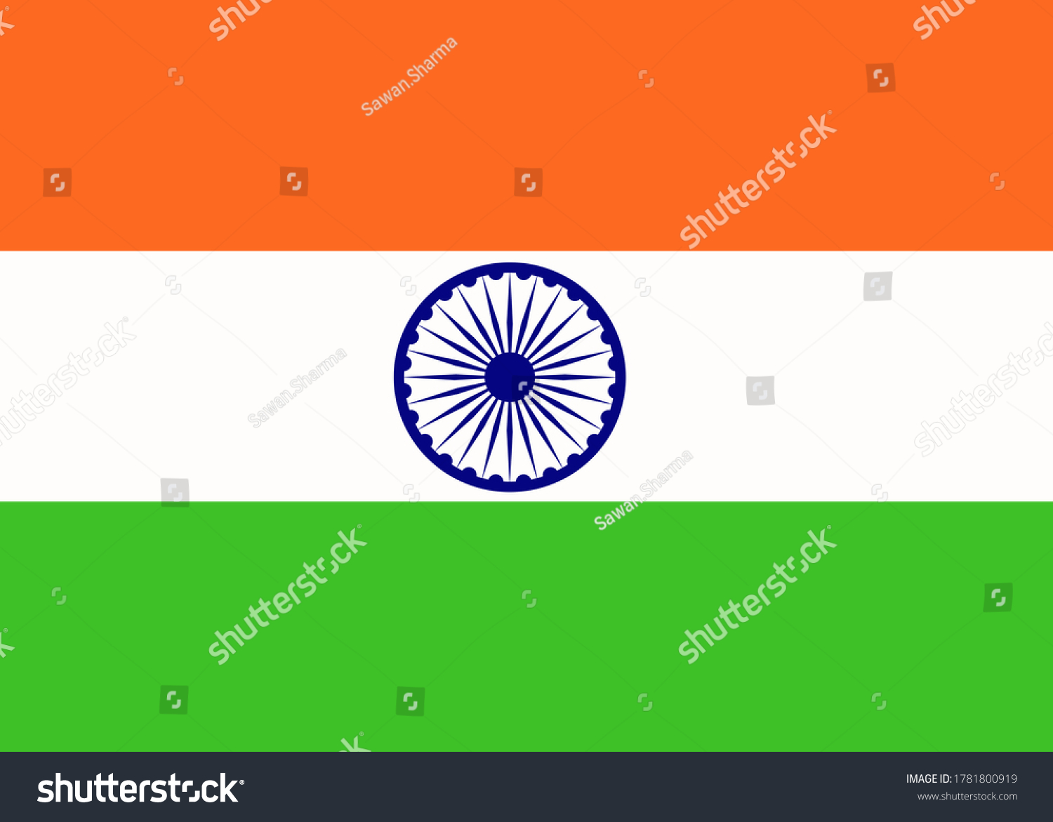 Indian Flag Vector Graphics Layer: เวกเตอร์สต็อก (ปลอดค่าลิขสิทธิ์ ...