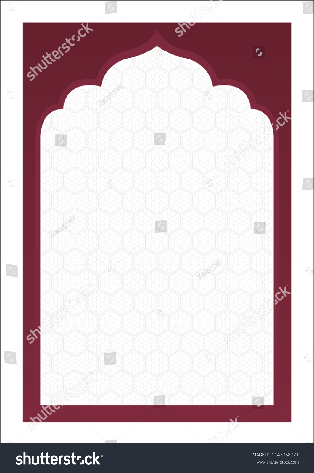 Indian Frame On White Background Stock Vector (Royalty Free) 1147058921 ...