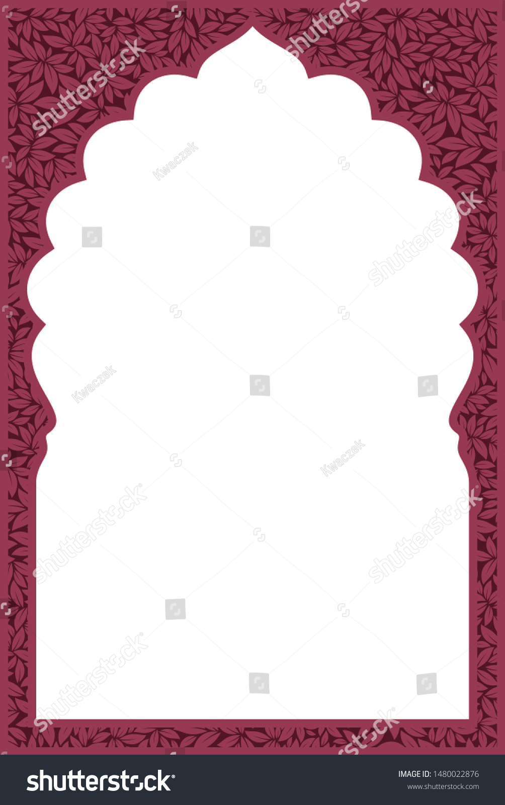 Indian Frame Leaves Texture On White: Stock-Vektorgrafik (Lizenzfrei ...