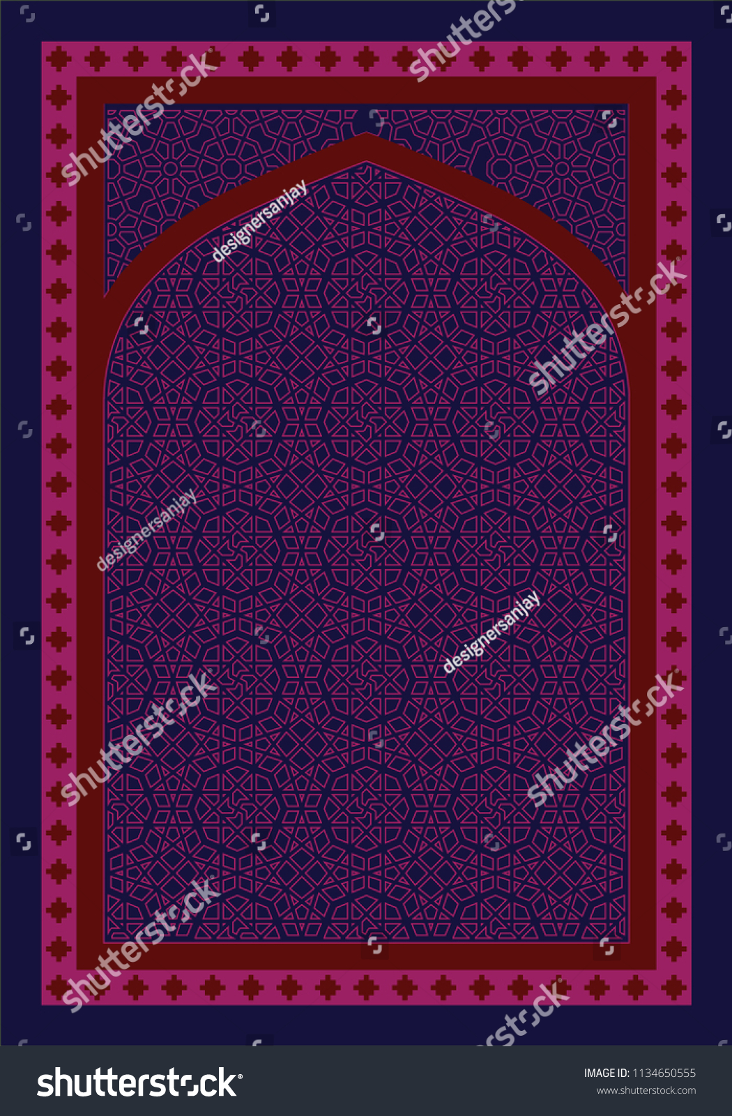 Indian Jali Pattern Jali Pattern Pattern: vetor stock (livre de ...