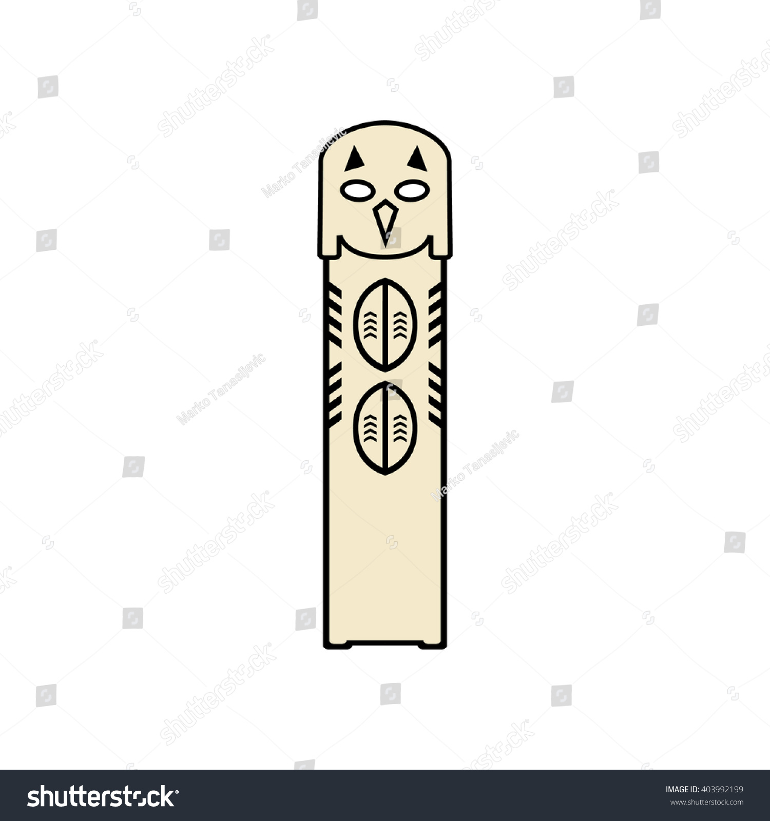 Indian Pillar Stock Vector (Royalty Free) 403992199 | Shutterstock