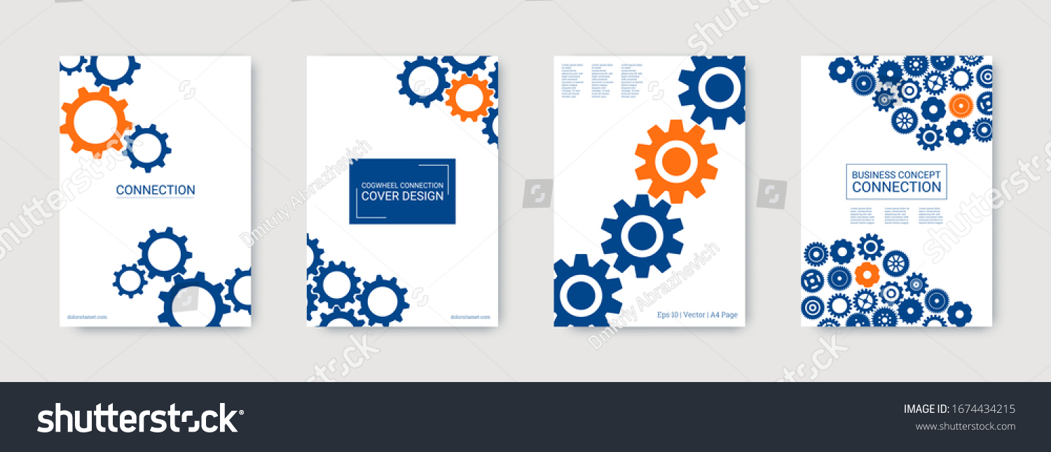 Industrial Engineering Background Vector Minimal Flat Stock Vector ...