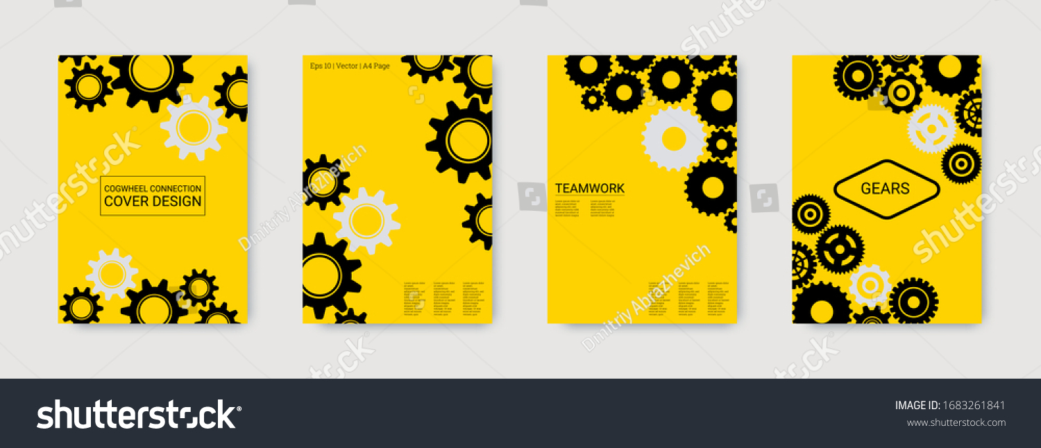 Industrial Engineering Background Vector Minimal Flat Stock Vector ...