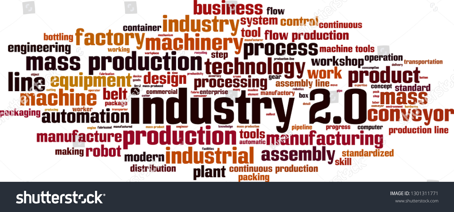 Industry 20 Word Cloud Concept Vector Stock Vector (Royalty Free ...