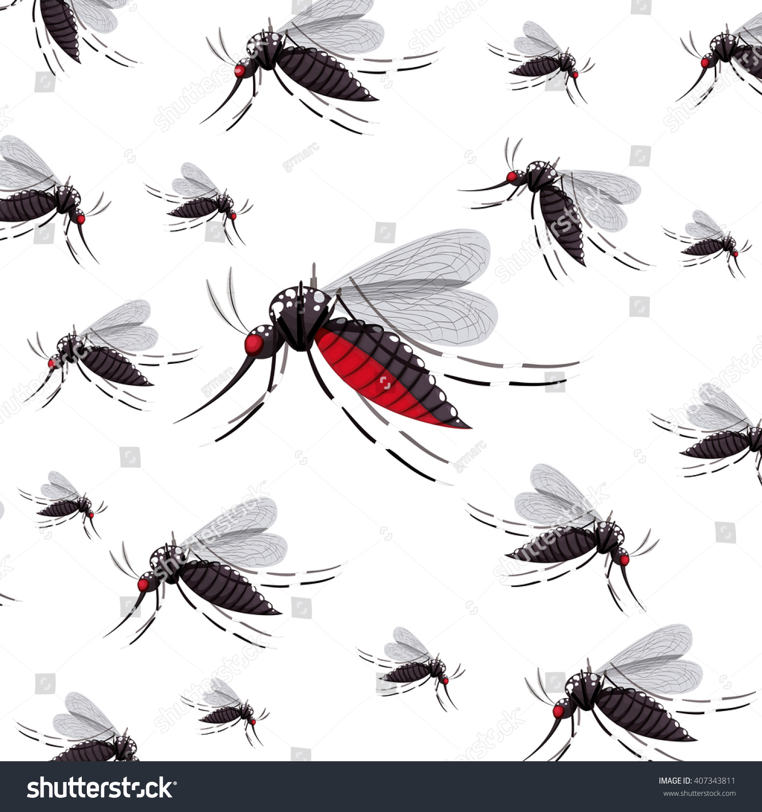 Infectious Gnat Design Stock Vector (Royalty Free) 407343811 | Shutterstock
