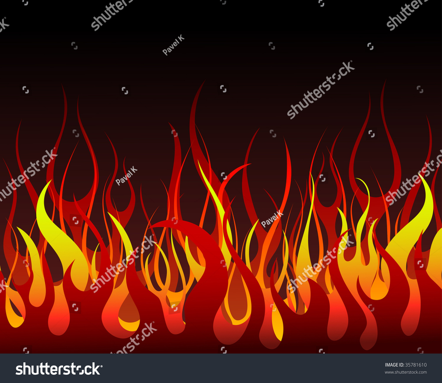 Vektor Stok Inferno Fire Vector Background Design Use (Tanpa Royalti ...