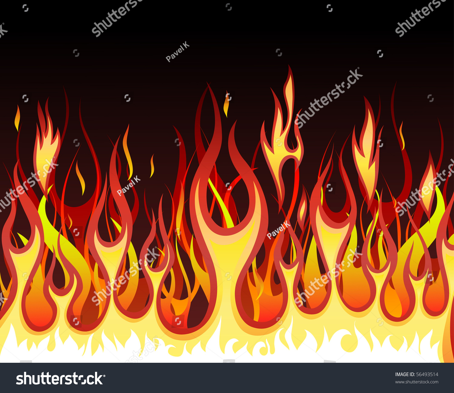 Fondo del vector de incendio de: vector de stock (libre de regalías ...