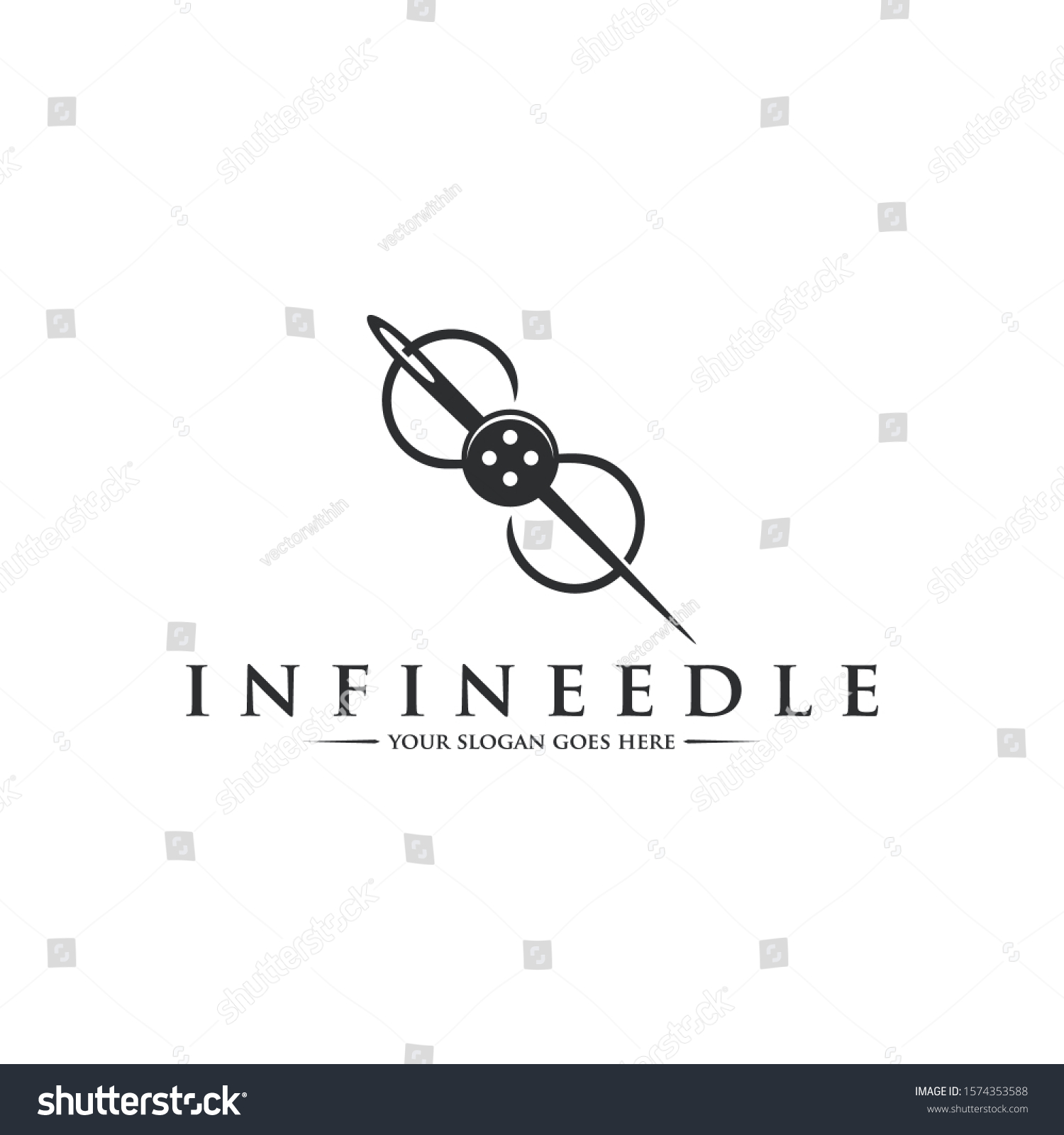 345 Haberdashery logo Images, Stock Photos & Vectors | Shutterstock