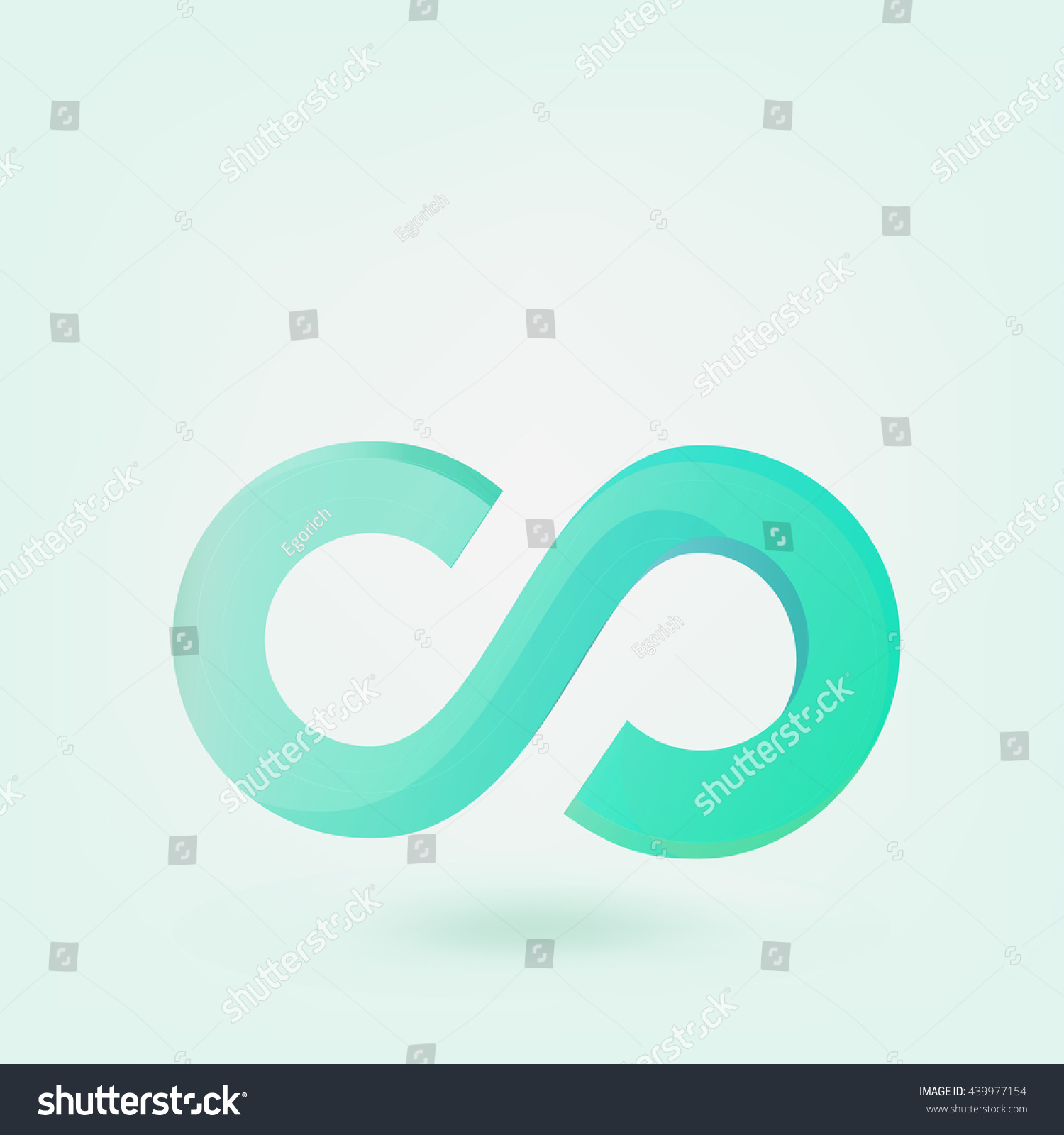 Infinity Color Symbol Stock Vector (Royalty Free) 439977154 | Shutterstock