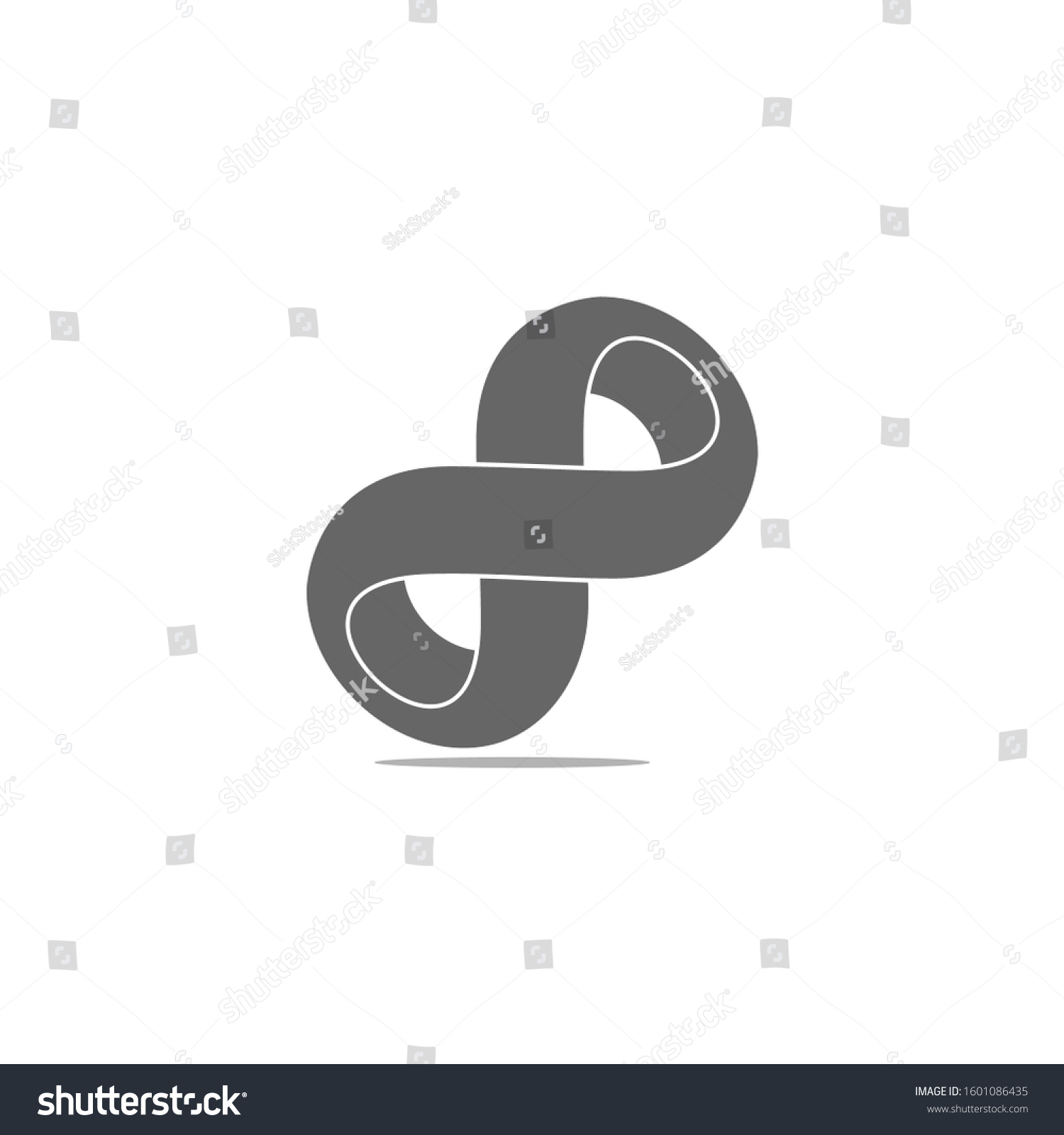 Infinity 3d Motion Shadow Curves Design Stock Vector (Royalty Free ...