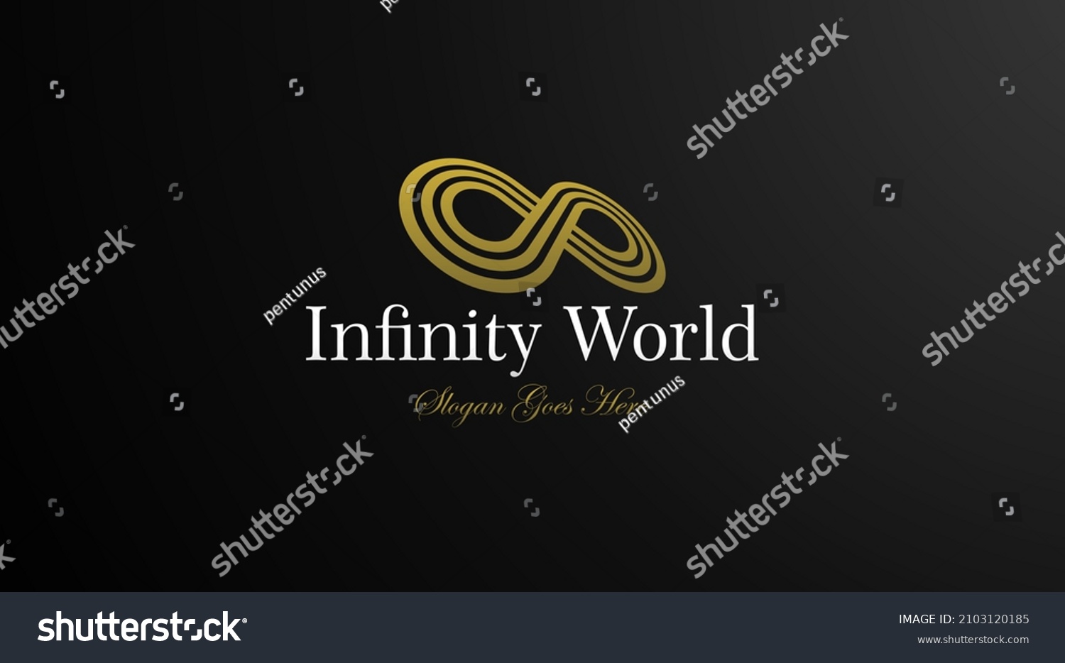 Infinity Logo Design Concept Vector Elegant Stock Vector (Royalty Free ...