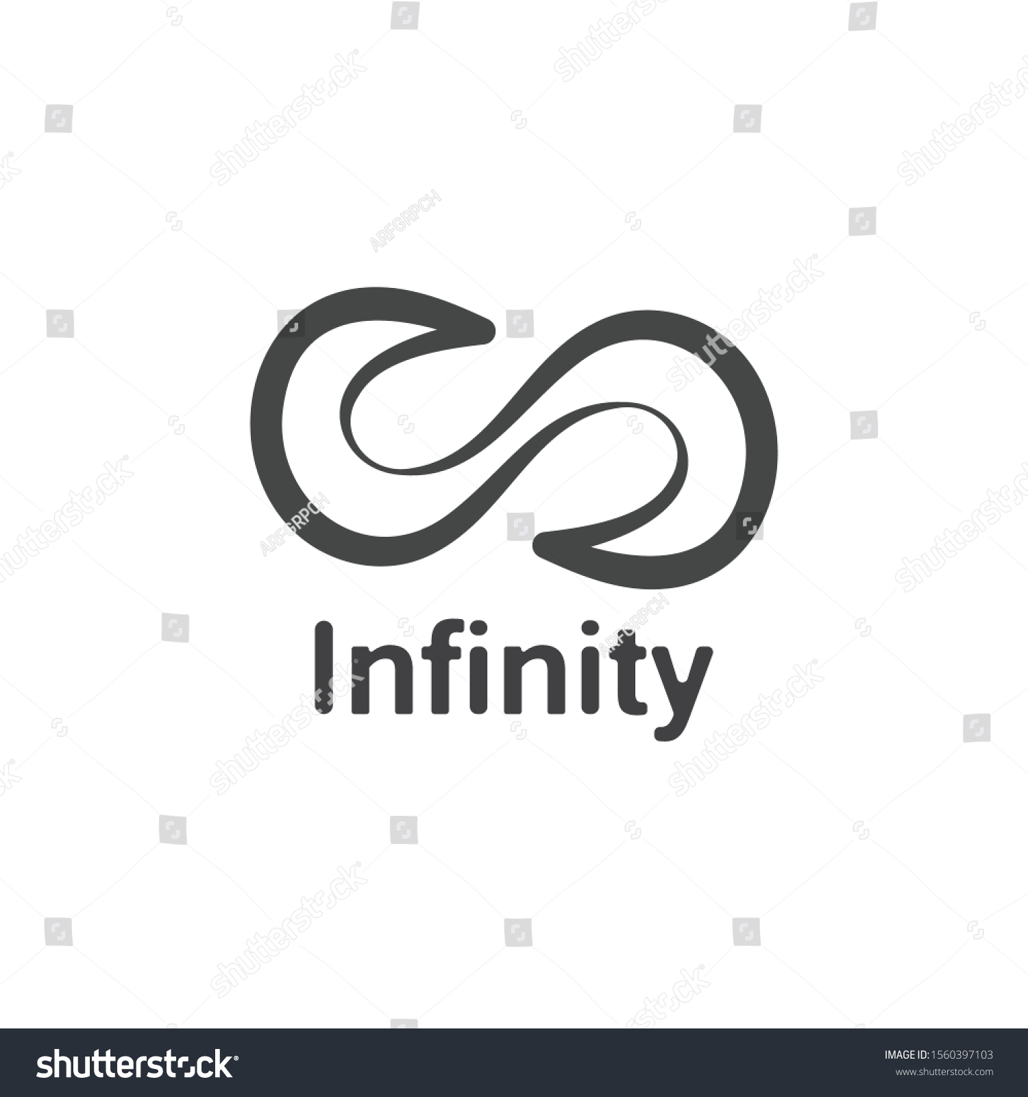 Infinity Logo Design Inspiration Vector Illustration Stock Vector ...