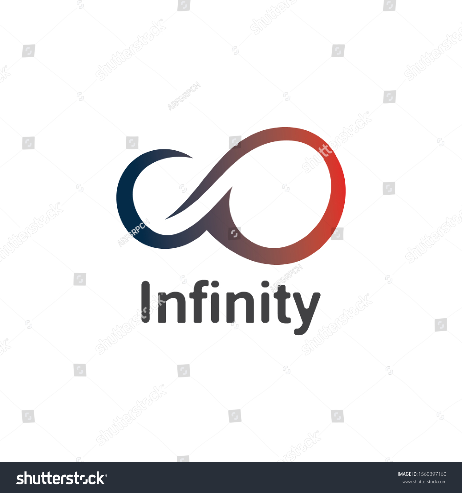 Infinity Logo Design Inspiration Vector Illustration Stock Vector ...