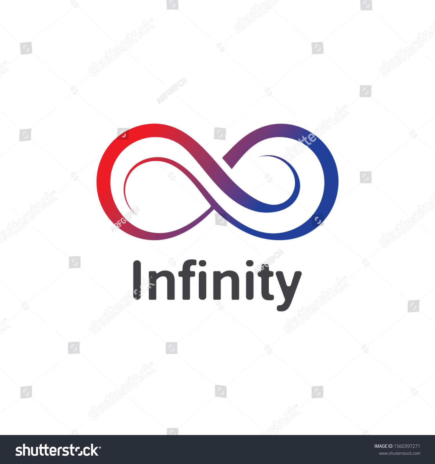 Infinity Logo Design Inspiration Vector Illustration Stock Vector ...
