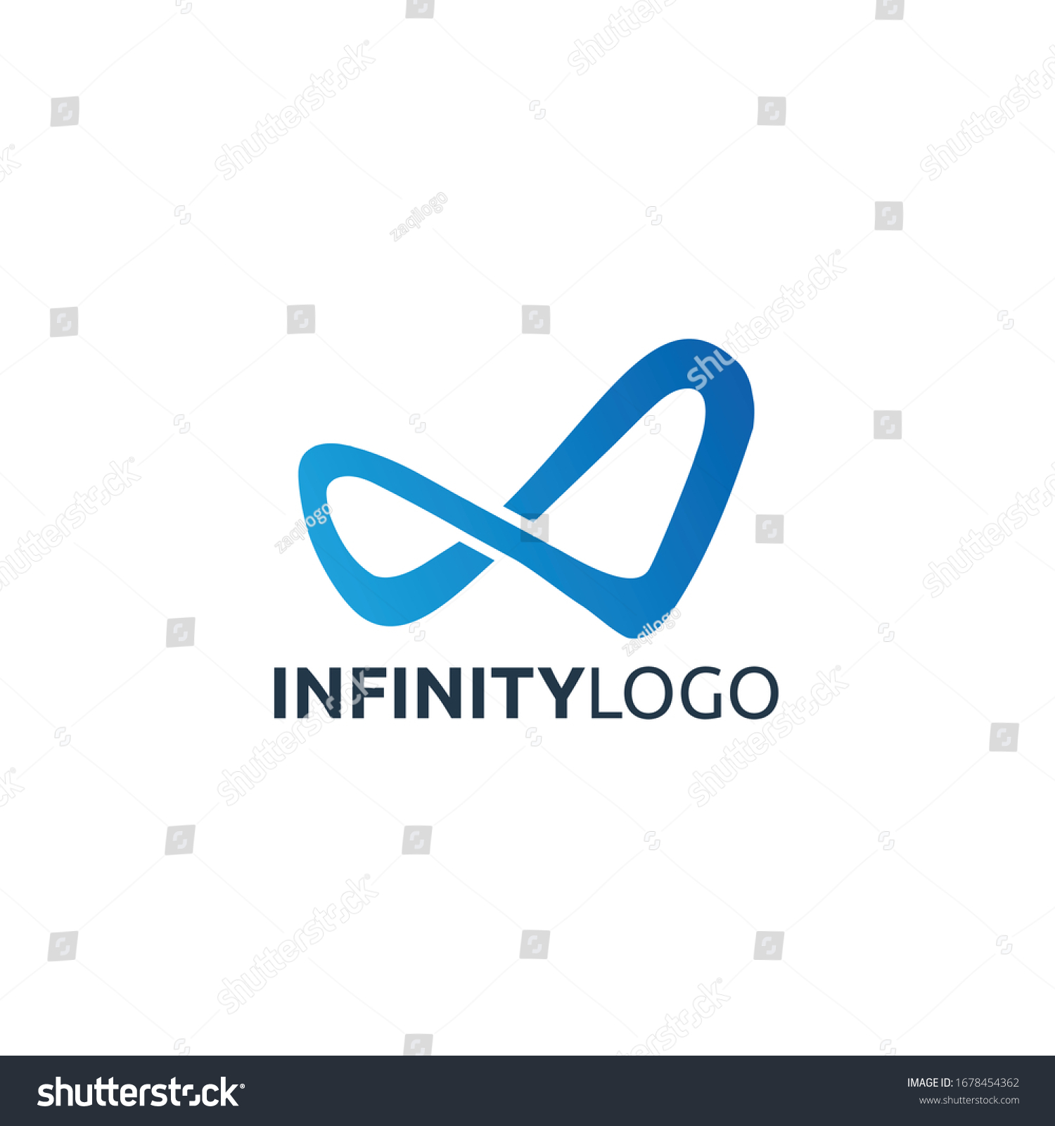 Vector de plantillas de logotipo INFINITY: vector de stock (libre de ...