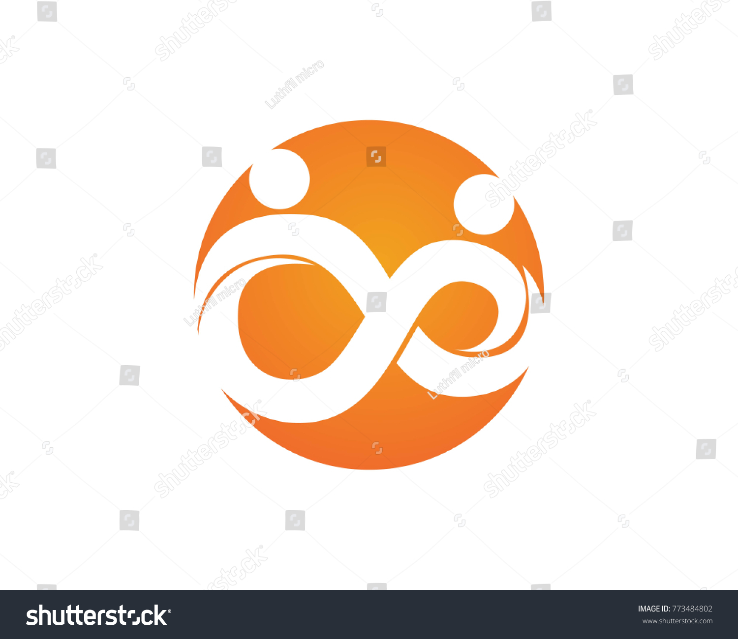 Infinity 8 Logos Symbol Template Stock Vector (Royalty Free) 773484802