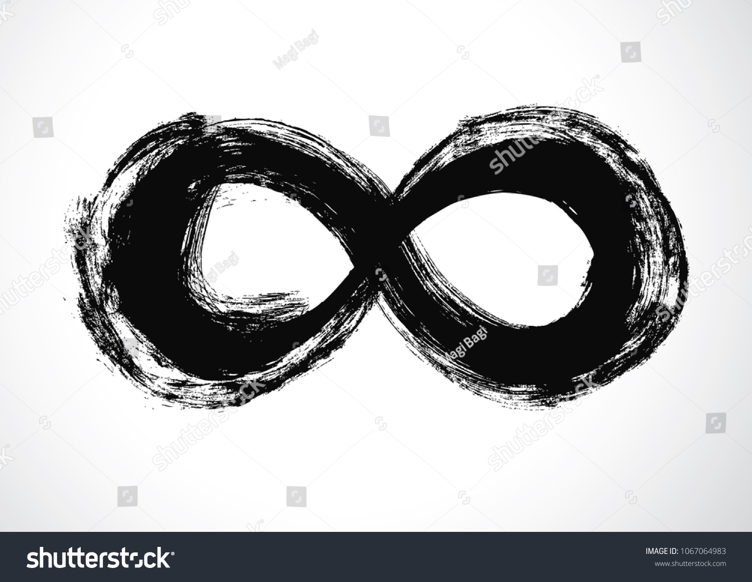 Infinity Symbol Logo Vector Illustration: เวกเตอร์สต็อก (ปลอดค่า ...
