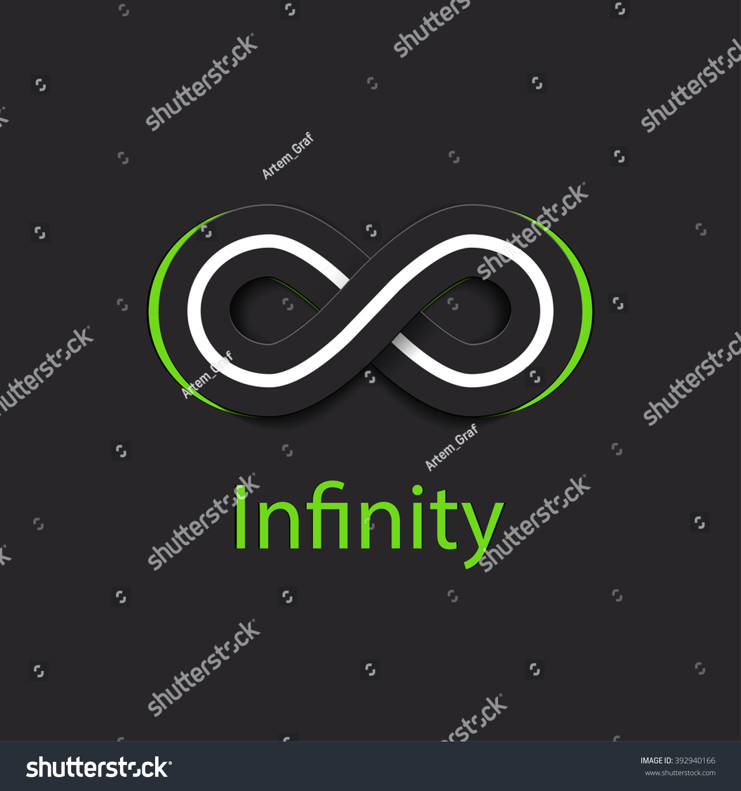 Infinity Symbol Logo Vector Illustration Stock Vector (Royalty Free ...