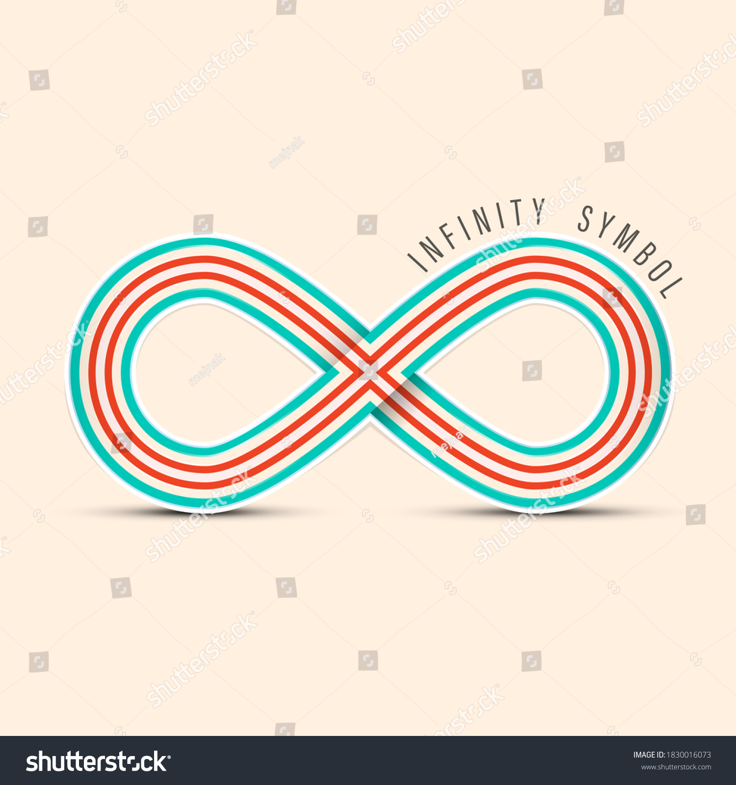 Infinity Symbol Vector Design Endless Icon Stock Vector (Royalty Free ...