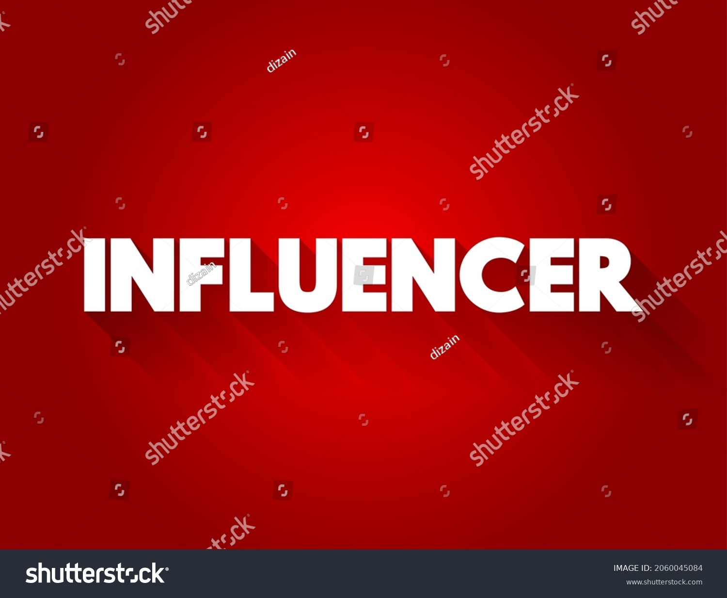 Influencer Text Quote Concept Background Stock Vector (Royalty Free ...