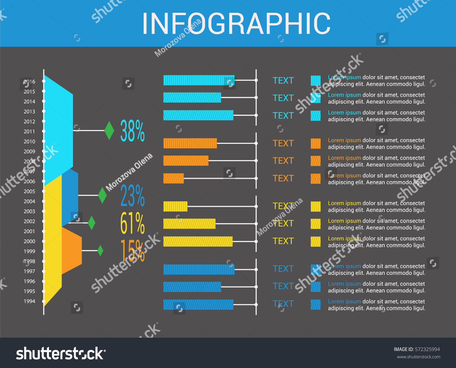 Info Graphic Schedule Stock Vector (Royalty Free) 572325994