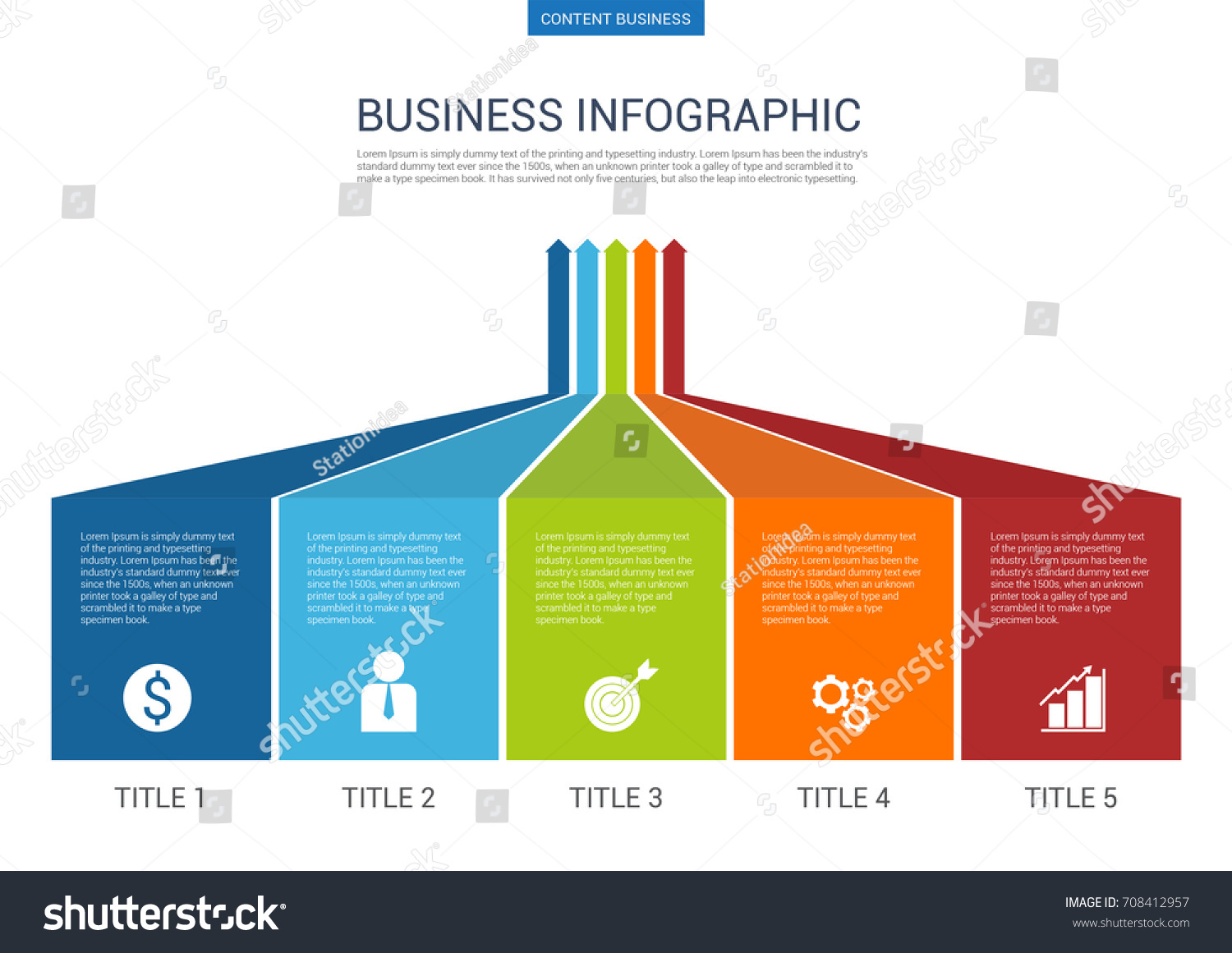 Infograhpic Business Presentation Slide Template Arrow: เวกเตอร์สต็อก ... Infograhpic Business Presentation Slide Template Arrow: เวกเตอร์สต็อก ...