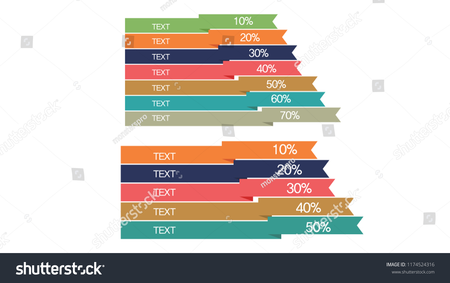 Infographic Bar Chart Stock Vector (Royalty Free) 1174524316 | Shutterstock