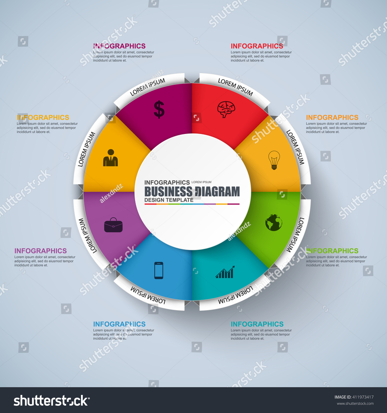 Infographic Circular Vector Design Template Can Stock Vector (Royalty ... Infographic Circular Vector Design Template Can Stock Vector (Royalty ...