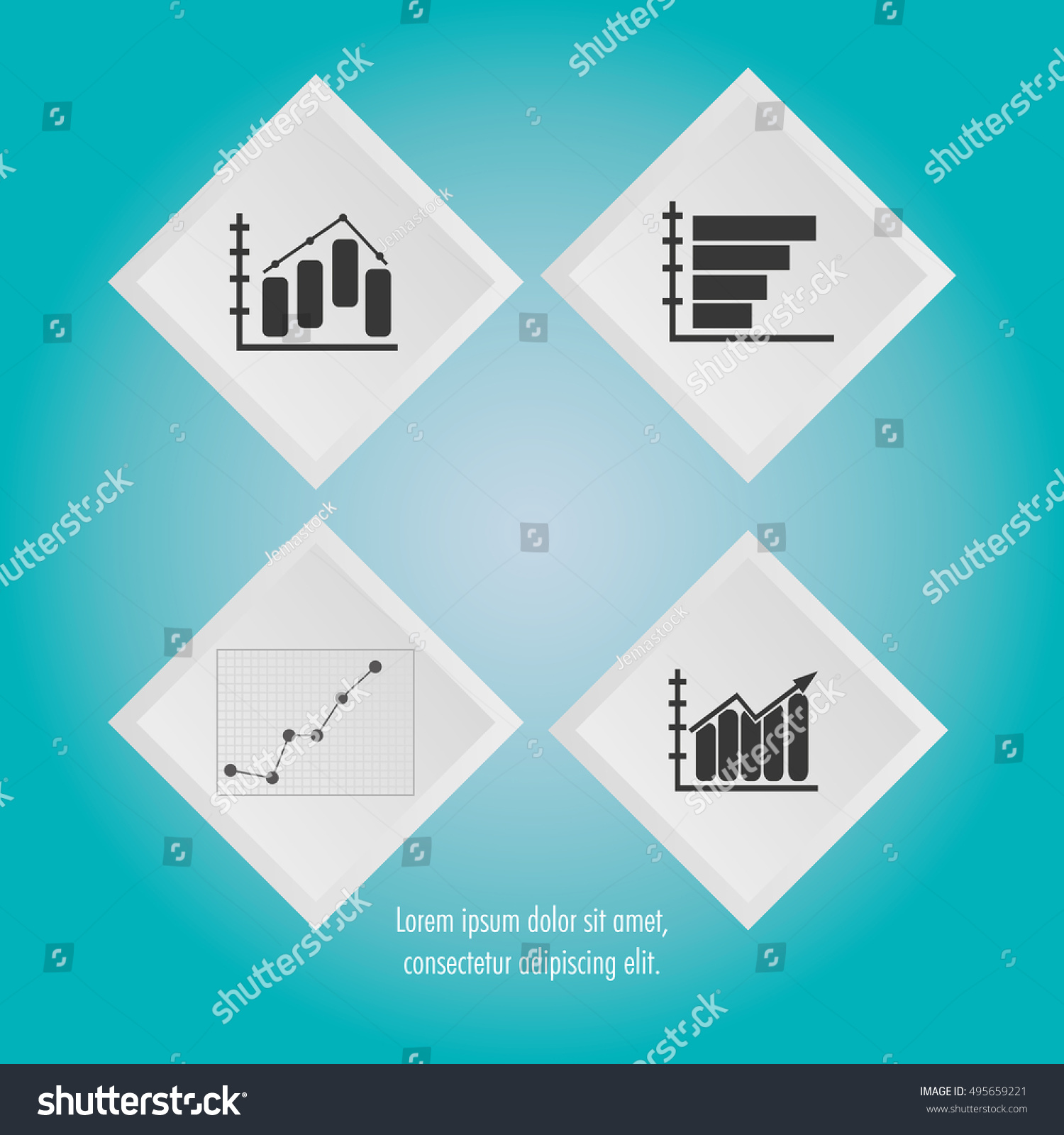 Infographic Data Information Design Stock Vector (Royalty Free ...