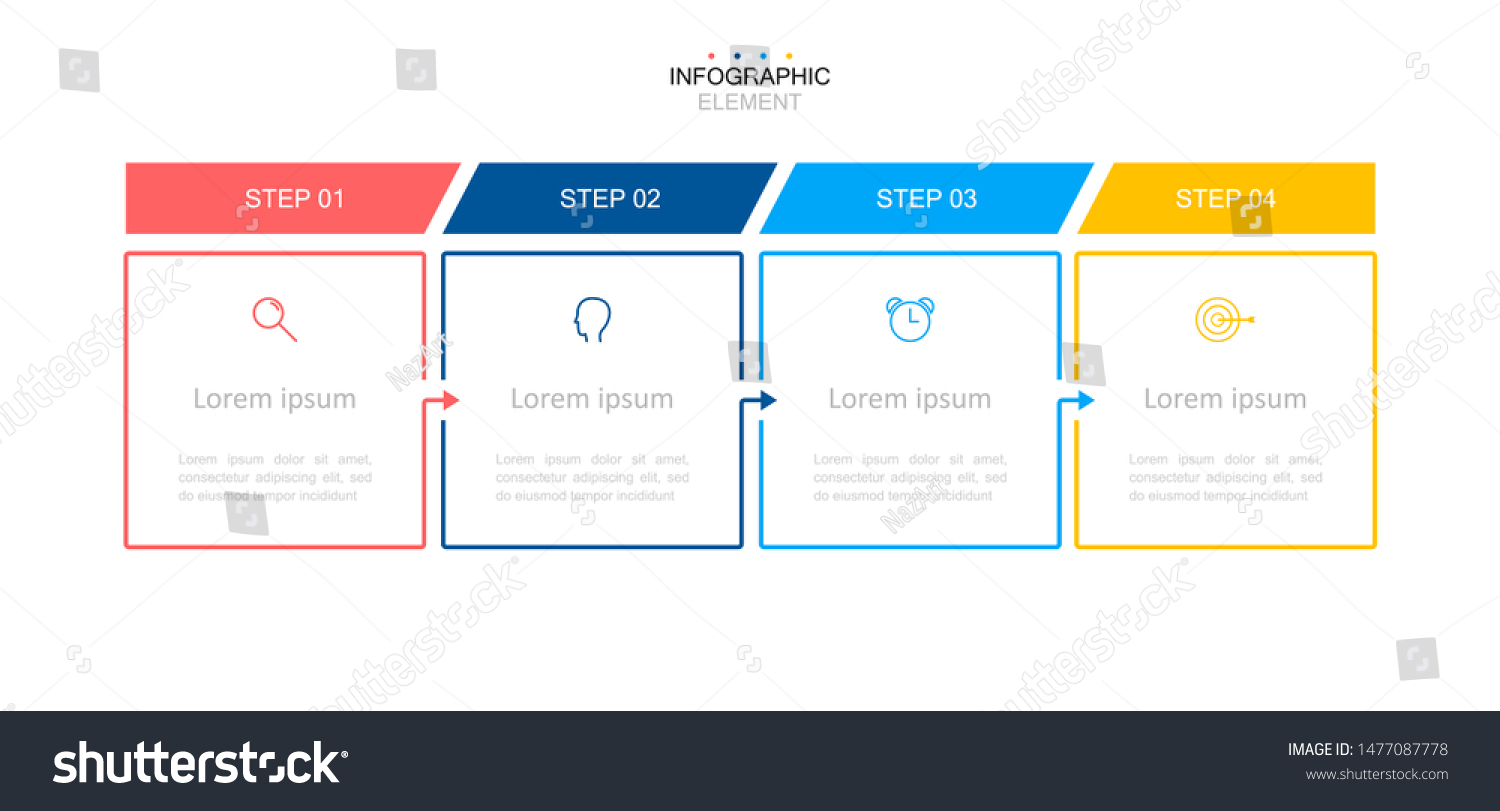 4 section box infographic : 165 images, photos et images vectorielles ...