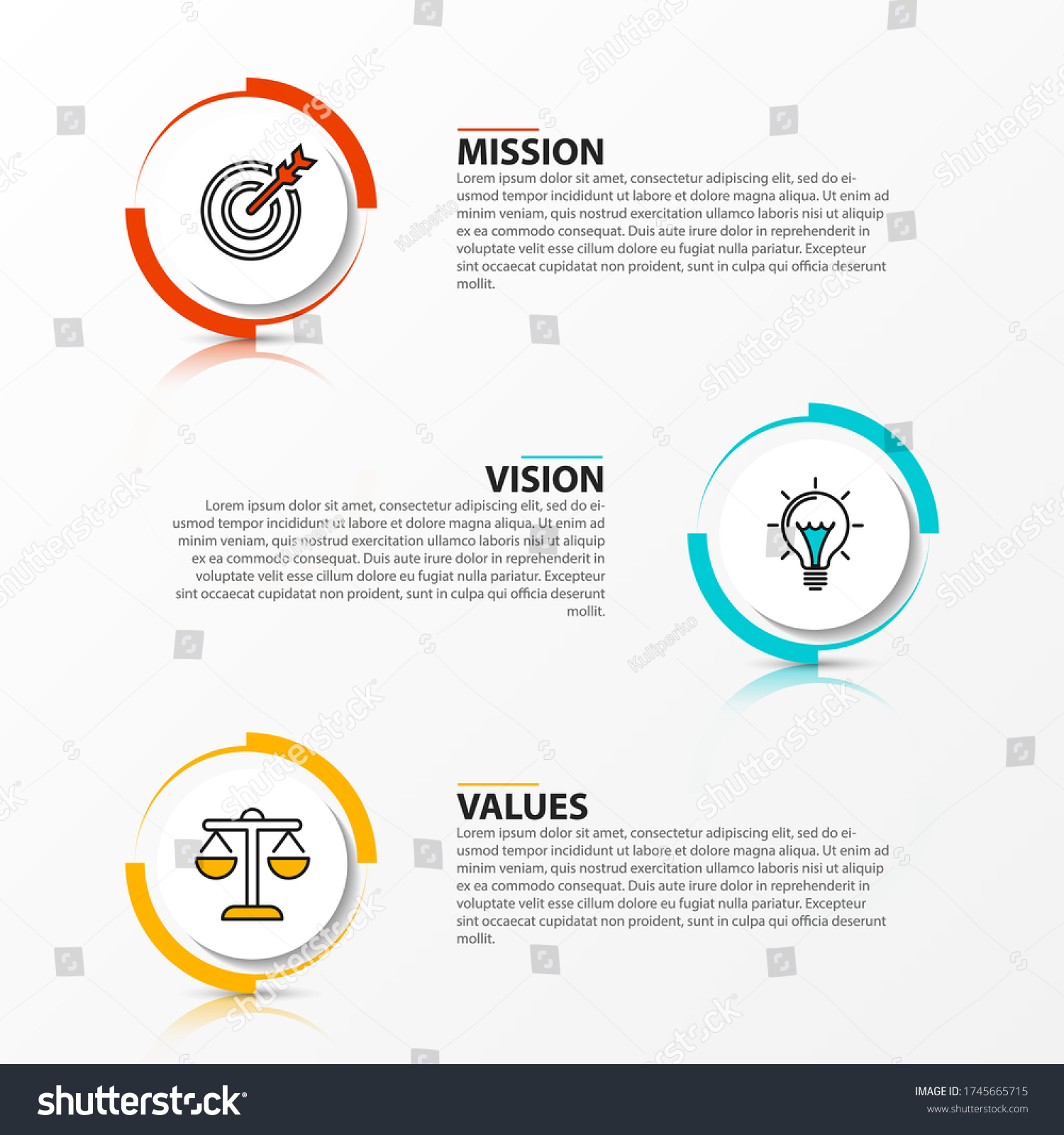 1,003 Vision mission value diagrams Images, Stock Photos & Vectors ...