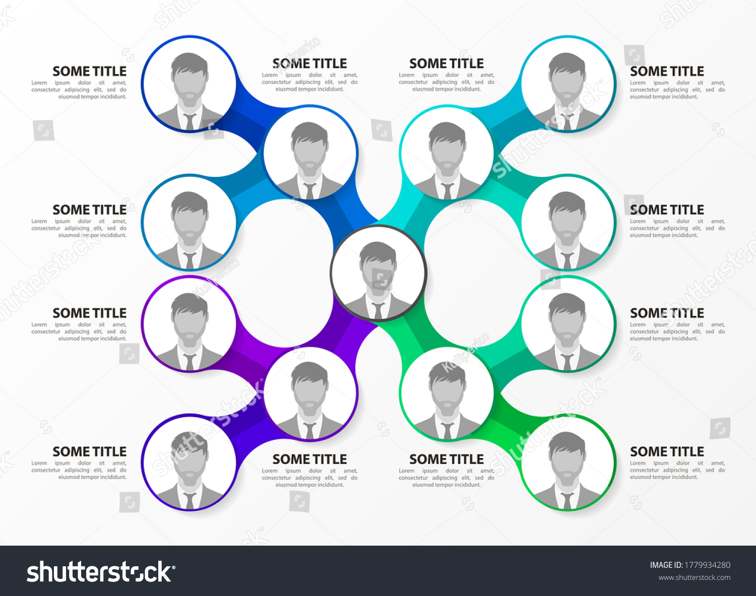 1 4 infograph element split in 2 Images, Stock Photos & Vectors ...