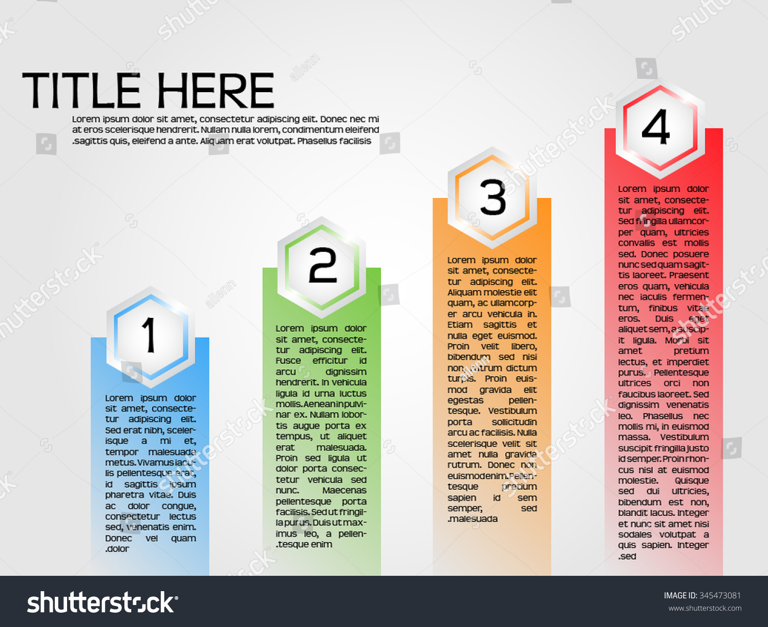 Infographic Eps10 Vector Illustration Stock Vector (Royalty Free ...