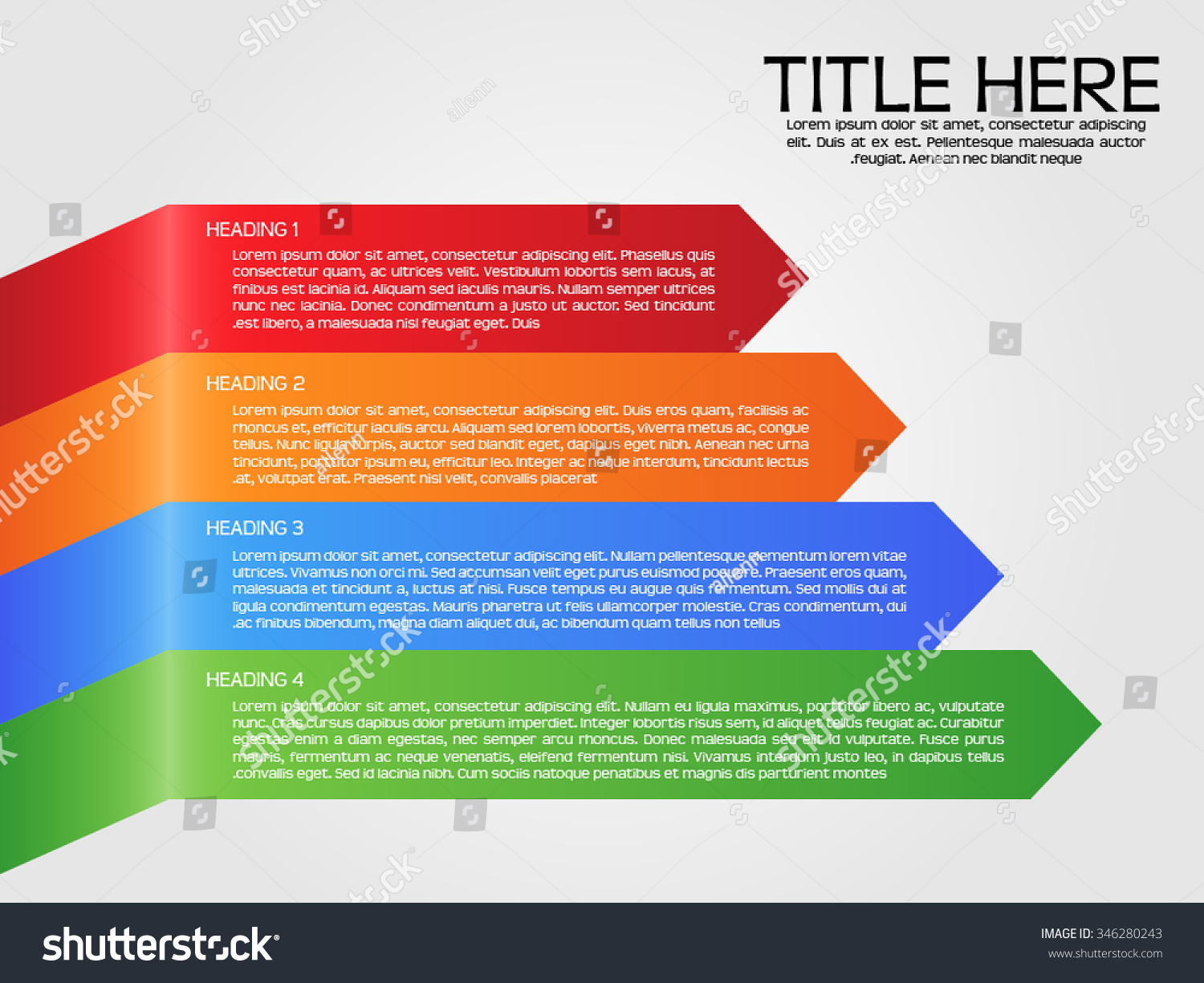 Infographic Eps10 Vector Illustration Stock Vector (Royalty Free ...