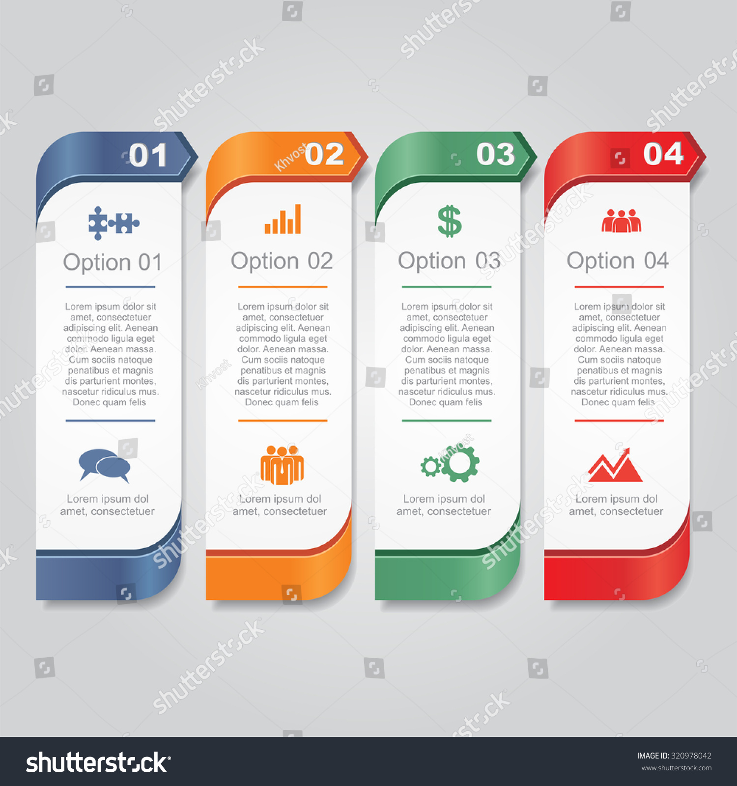 Infographic Report Template Layout Vector Illustration: vetor stock ...