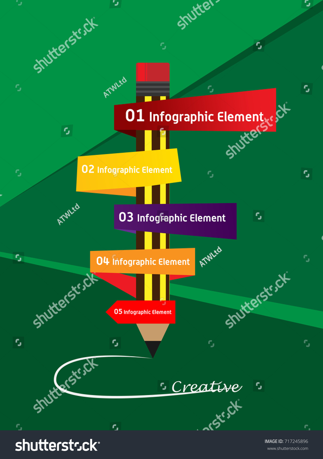 Infographic Sign Template Stock Vector (Royalty Free) 717245896