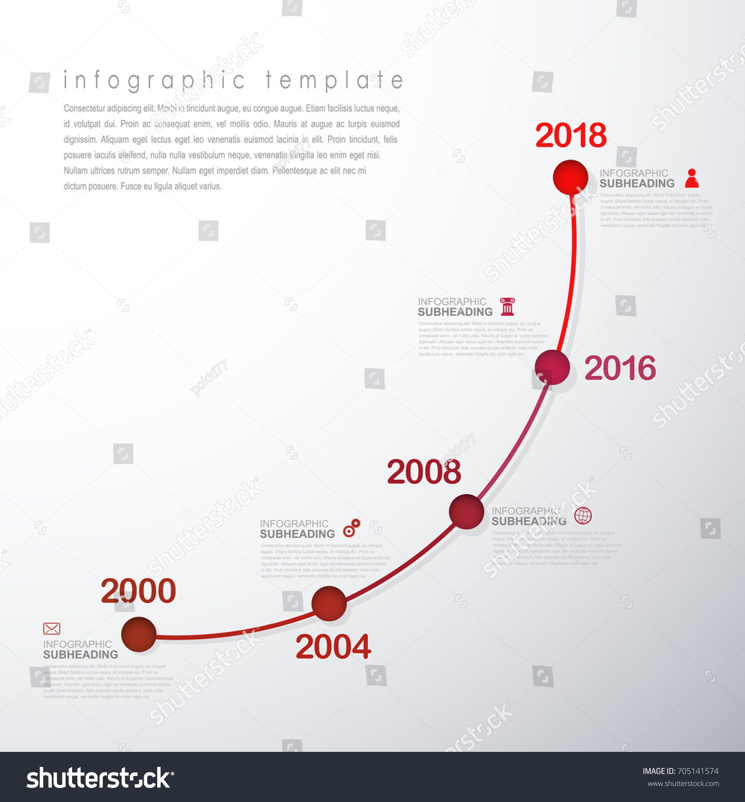 Infographic Startup Milestones Timeline Vector Template Stock Vector ... Infographic Startup Milestones Timeline Vector Template Stock Vector ...