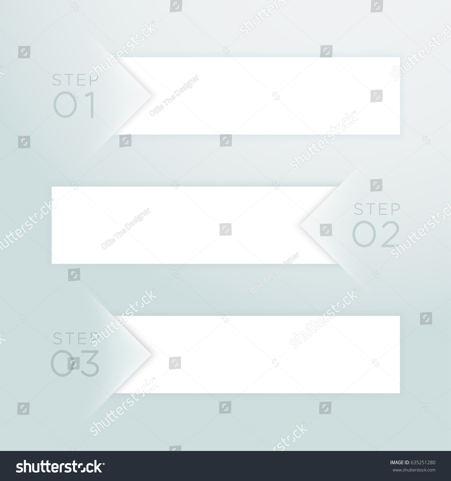 Infographic Vector Arrow Point Steps 1 Stock Vector (Royalty Free ...