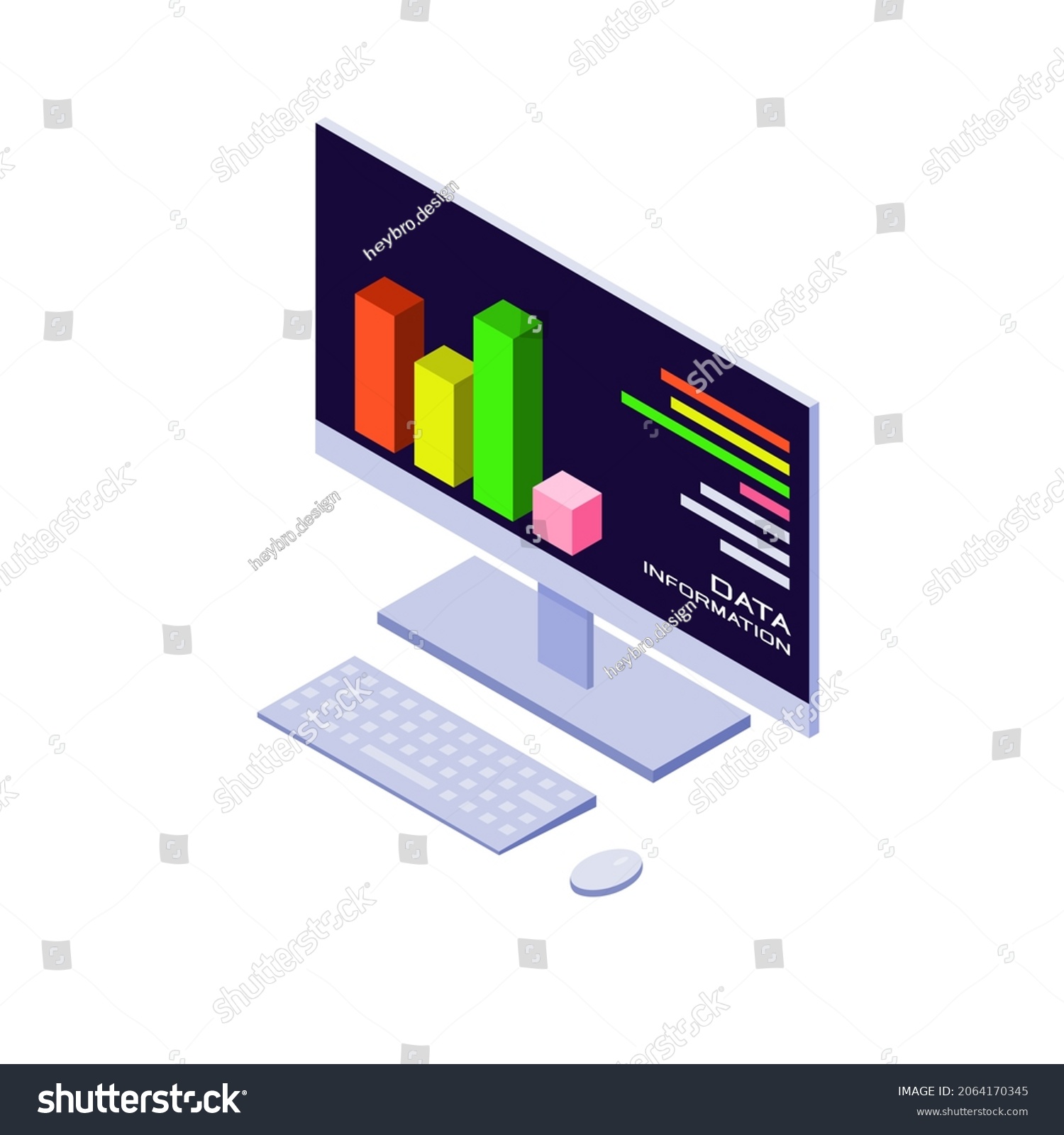 Infographic Vector Isometric Design Template Stock Vector (Royalty Free ...