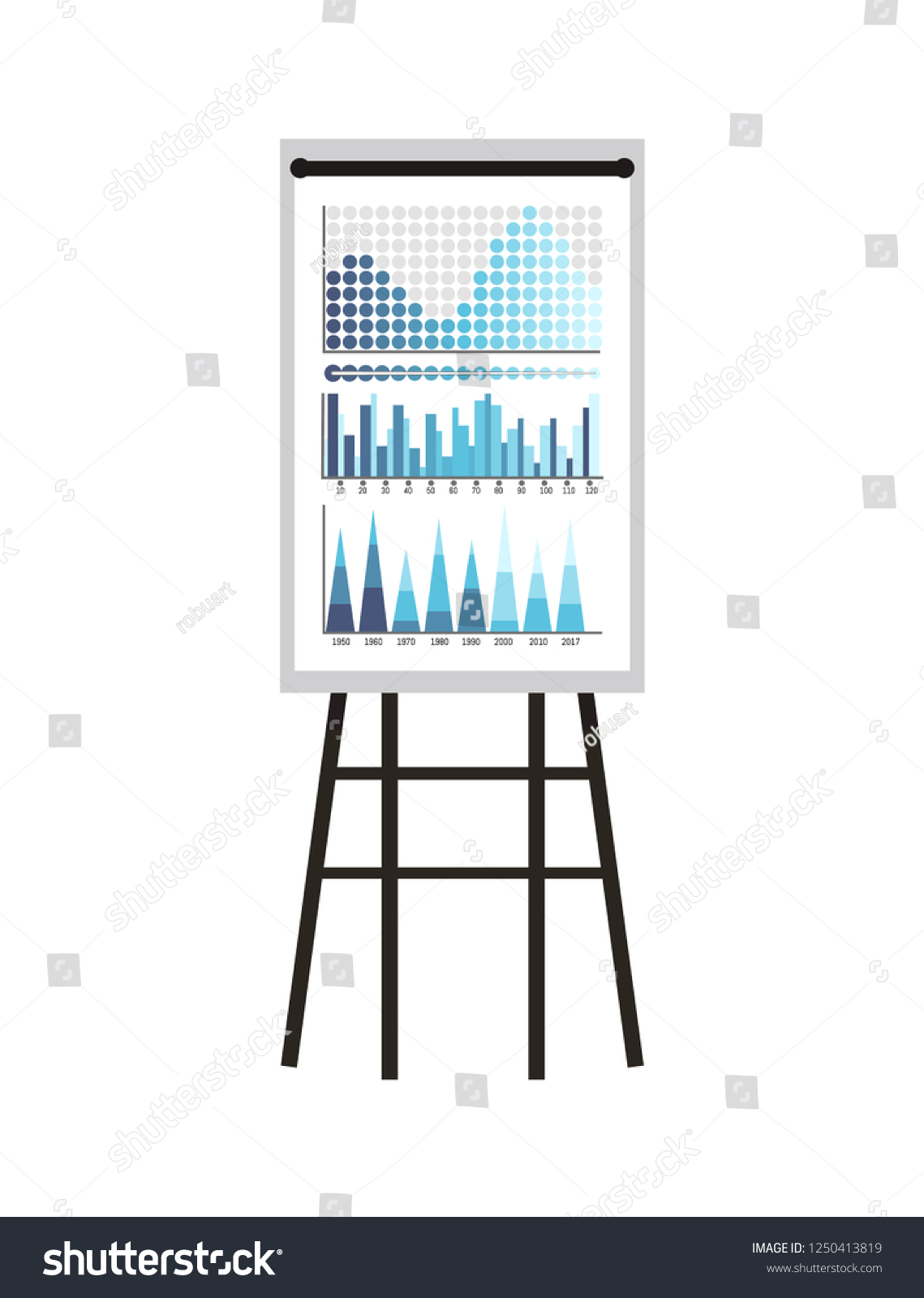 Infographics Schemes Statistics Presentation Vector Whiteboard Stock ...