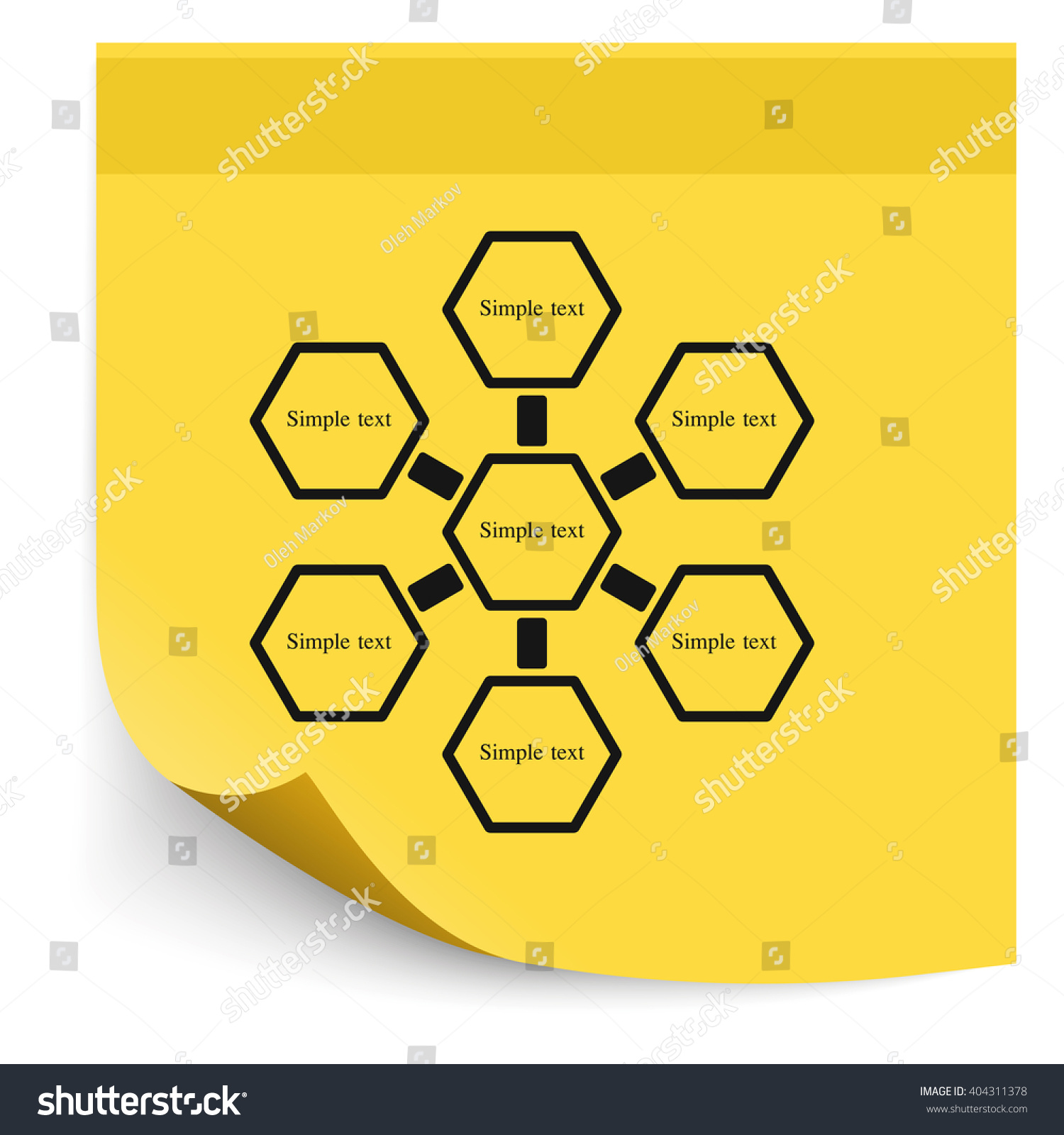 Infographics Step By Step Radial Structure Stock Vector (Royalty Free ...